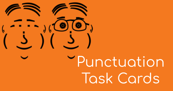 Punctuation Task Cards - Book Units Teacher